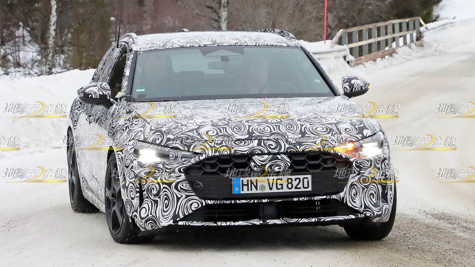 間諜照／Audi反其道而行不堅持闊嘴？ 末代燃油A4 Avant曝光小尺寸水箱罩設計 | 地球黃金線