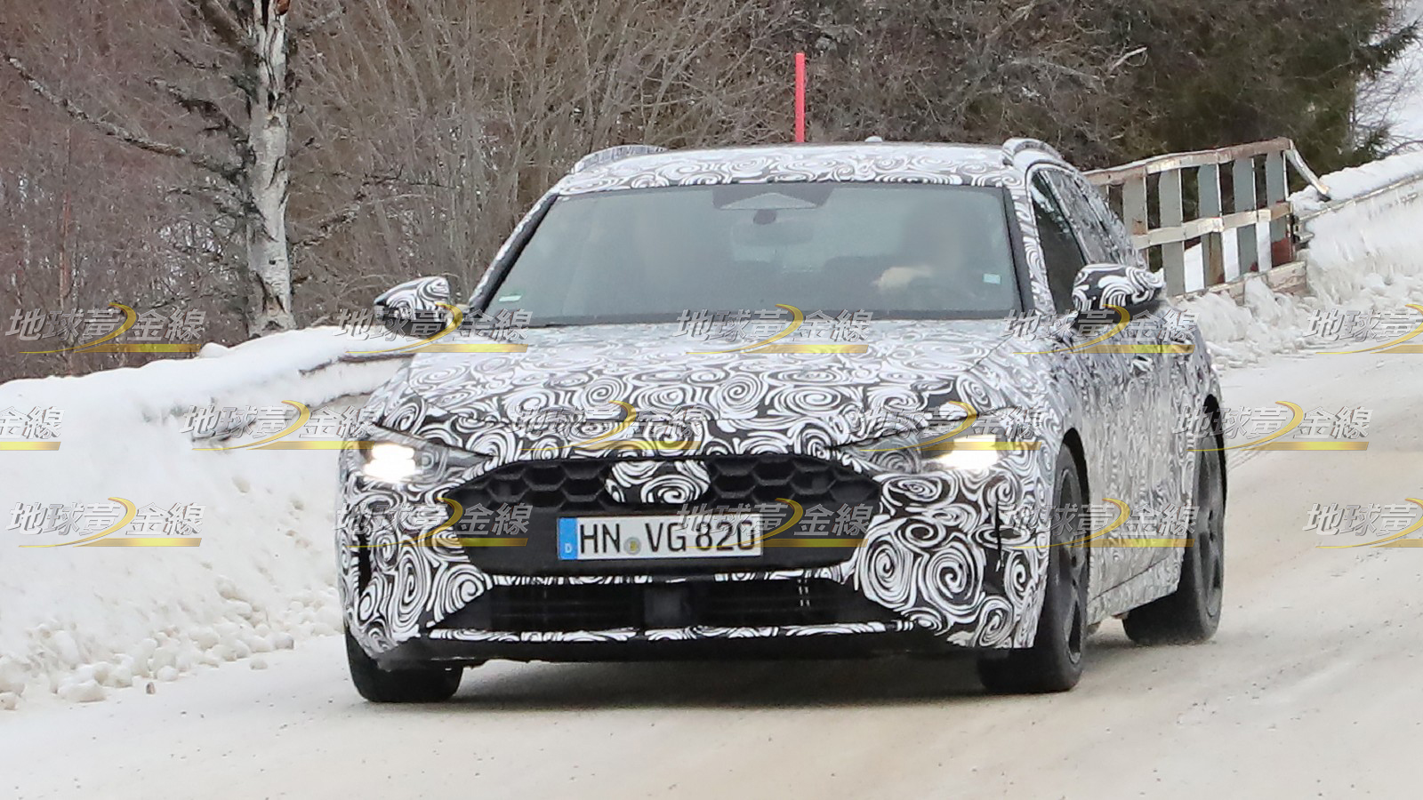 間諜照／Audi反其道而行不堅持闊嘴？ 末代燃油A4 Avant曝光小尺寸水箱罩設計 | 地球黃金線