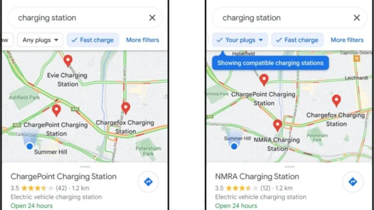 Google Map更新變方便 快速充電樁一鍵就找到！ | 地球黃金線