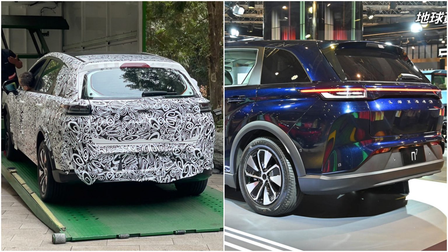 Luxgen n⁷「高清有碼」照曝光！ 百萬內國產電動休旅Q4量產有望 | 地球黃金線