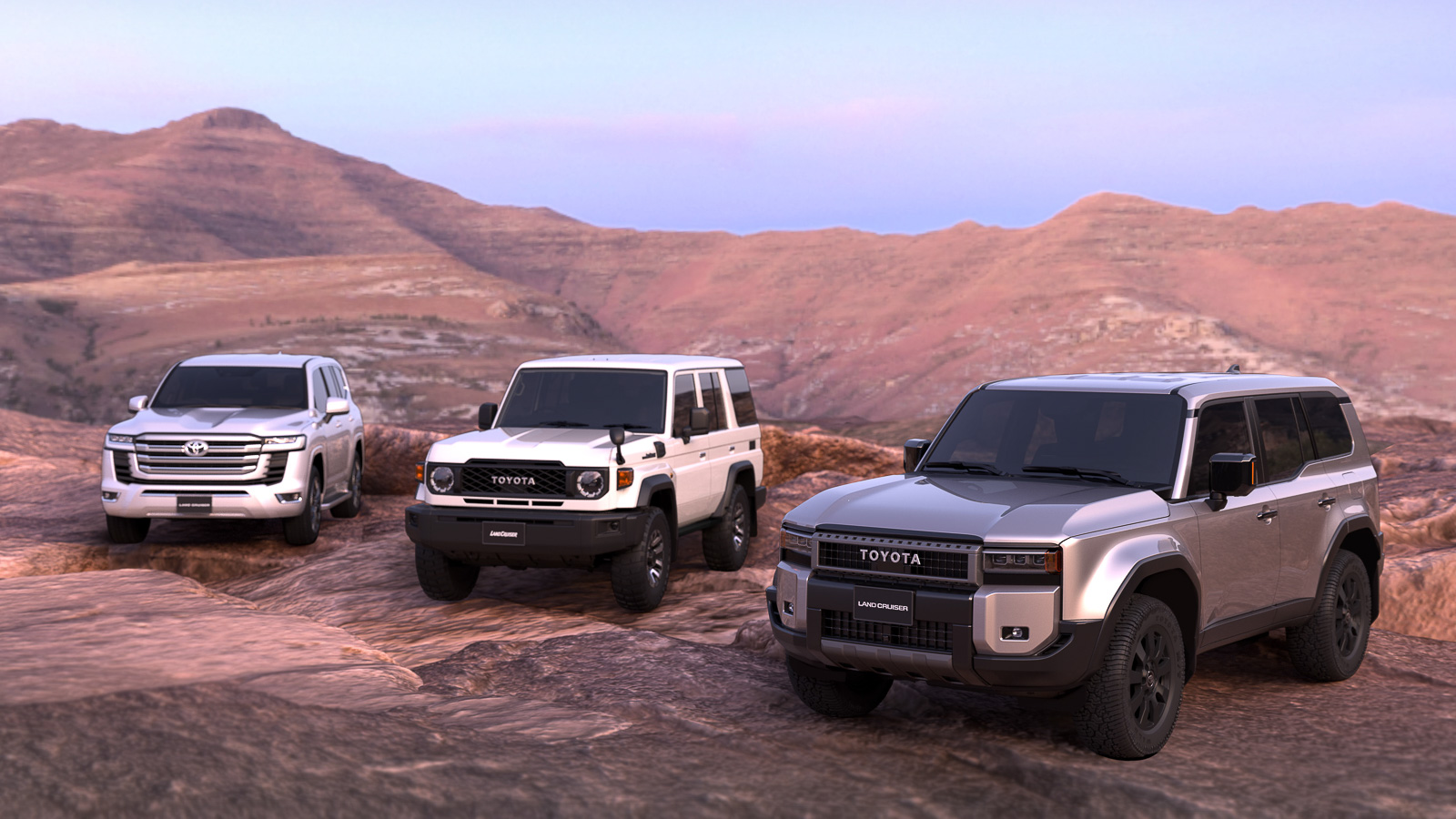 Toyota陸地巡洋艦拼圖補完！ 新世代Land Cruiser 250與70雙箭齊發 | 地球黃金線