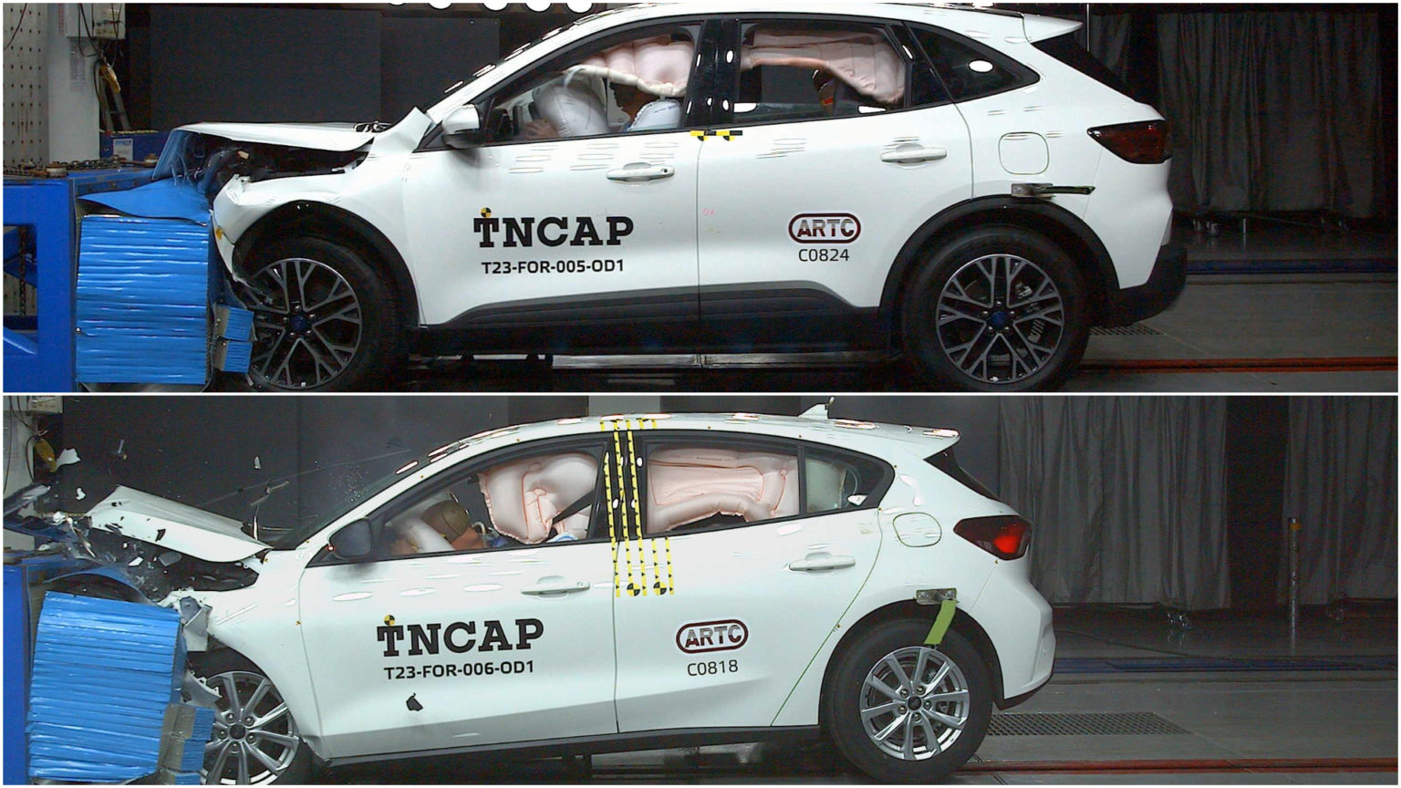 TNCAP撞測福特六和在台雙主力車款 Ford Kuga三星與Focus五星詳細解析 | 地球黃金線