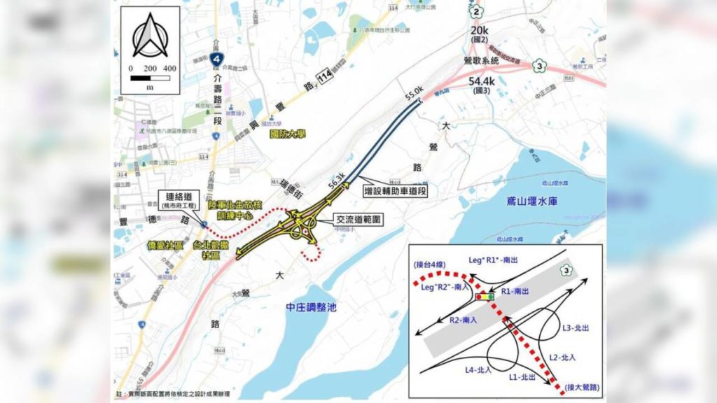 國道3號桃園八德交流道將核定 預約2030年完工紓解國2大湳至國3大溪壅塞 | 地球黃金線