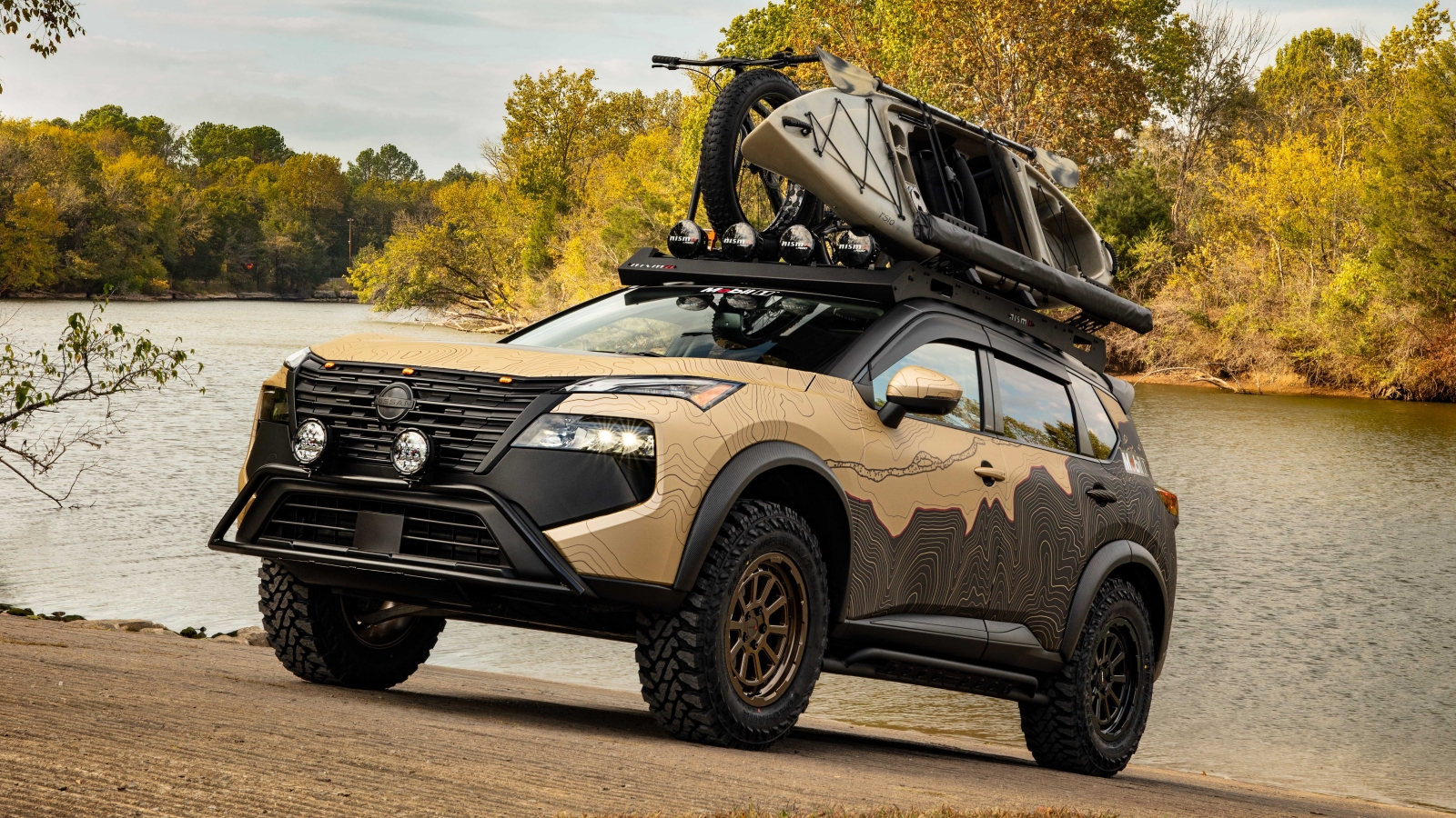 Nissan X-Trail化身硬派越野車！ Sentra 2.0渦輪手排同步現身SEMA展 | 地球黃金線