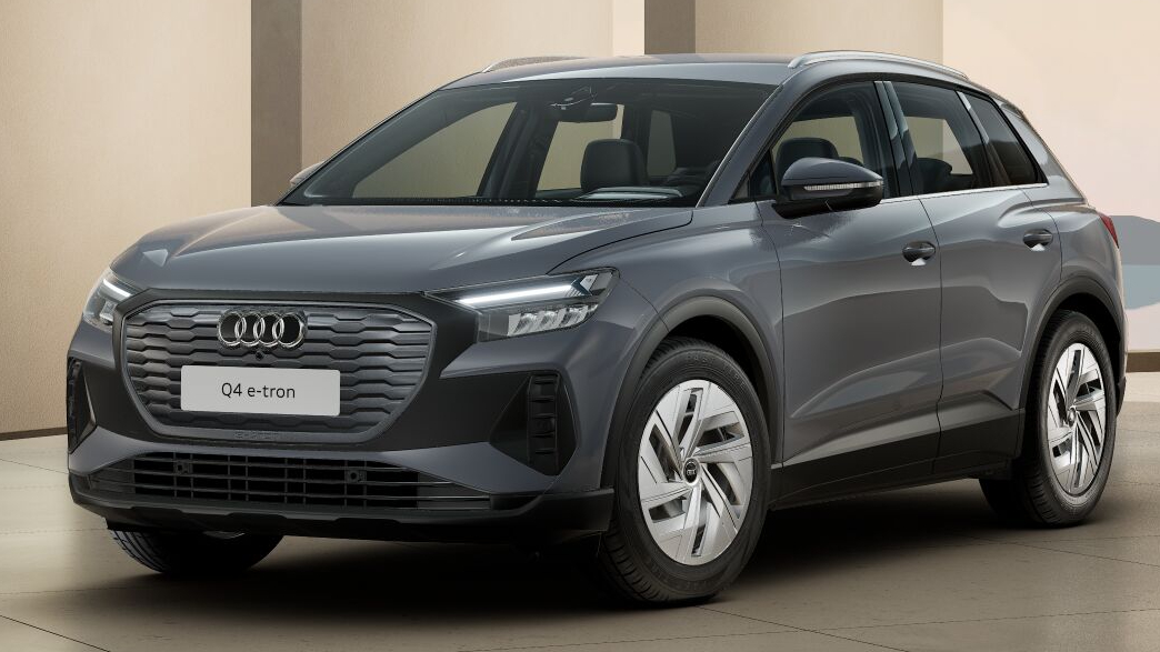 奧迪推全新Q4 e-tron入門車，標配「鐵圈輪框」折合台幣只要160萬 | 地球黃金線