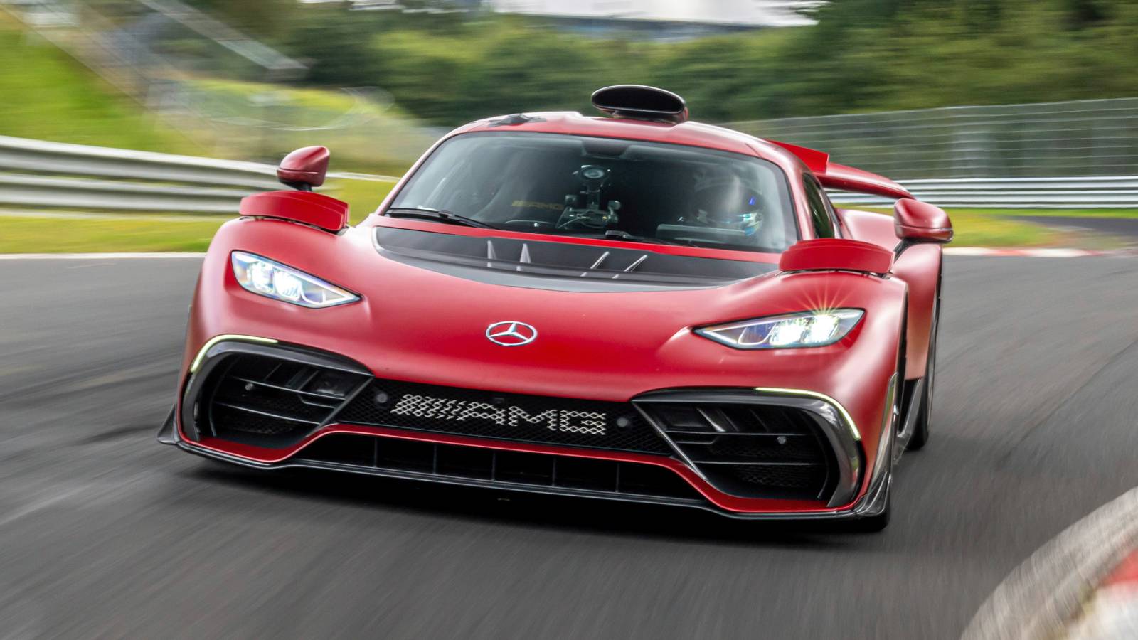 AMG One再度征戰紐柏林北環，6分29秒09續寫最速量產車紀錄 | 地球黃金線