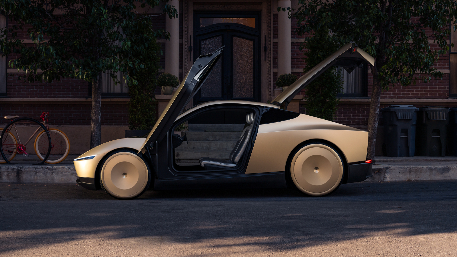 特斯拉發表Robotaxi無人計程車，Cybercab台幣百萬內還配鍘刀門 | 地球黃金線