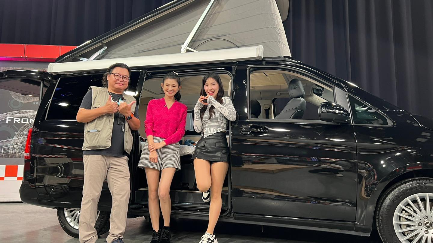 賓士Marco Polo連女神李多慧都愛，輕奢露營一車出門就能行 | 地球黃金線