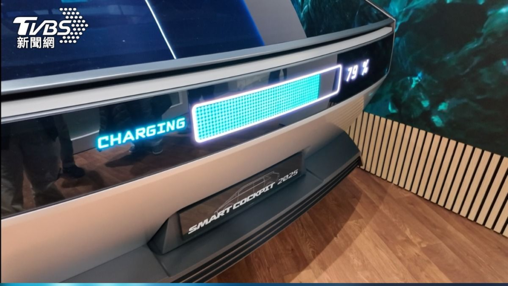 車用Micro LED智慧座艙搭47吋大螢幕超科技！友達光電登2025 CES展 | 地球黃金線