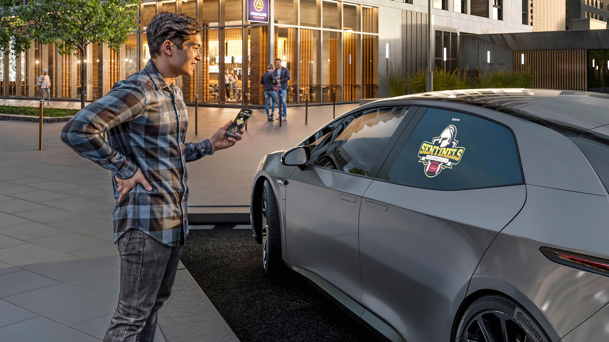 Continental馬牌顛覆性車窗投影技術，2025 CES展示將車窗變成電子看板！ | 地球黃金線