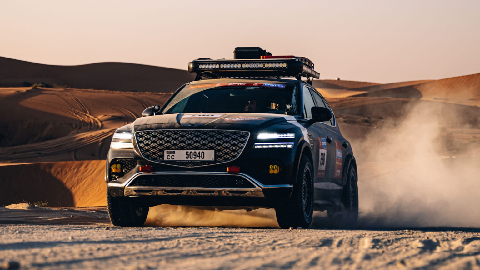 Genesis GV80越野緊繃改，Desert Edition征戰達卡拉力賽路線 | 地球黃金線