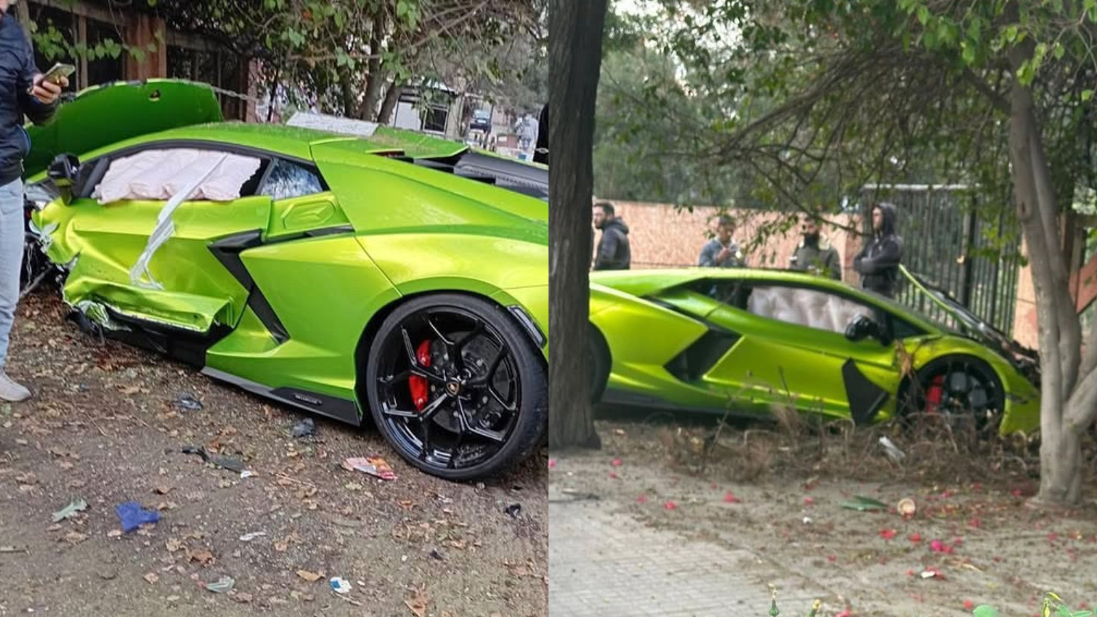Lamborghini Revuelto交車前夕撞成廢鐵，油電大牛車禍慘不忍睹 | 地球黃金線
