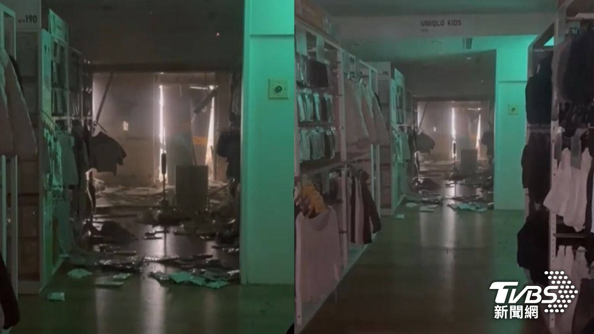 台中新光三越氣爆現場畫面驚悚！警方公布「交通管制區域」：人車請迴避 | 地球黃金線