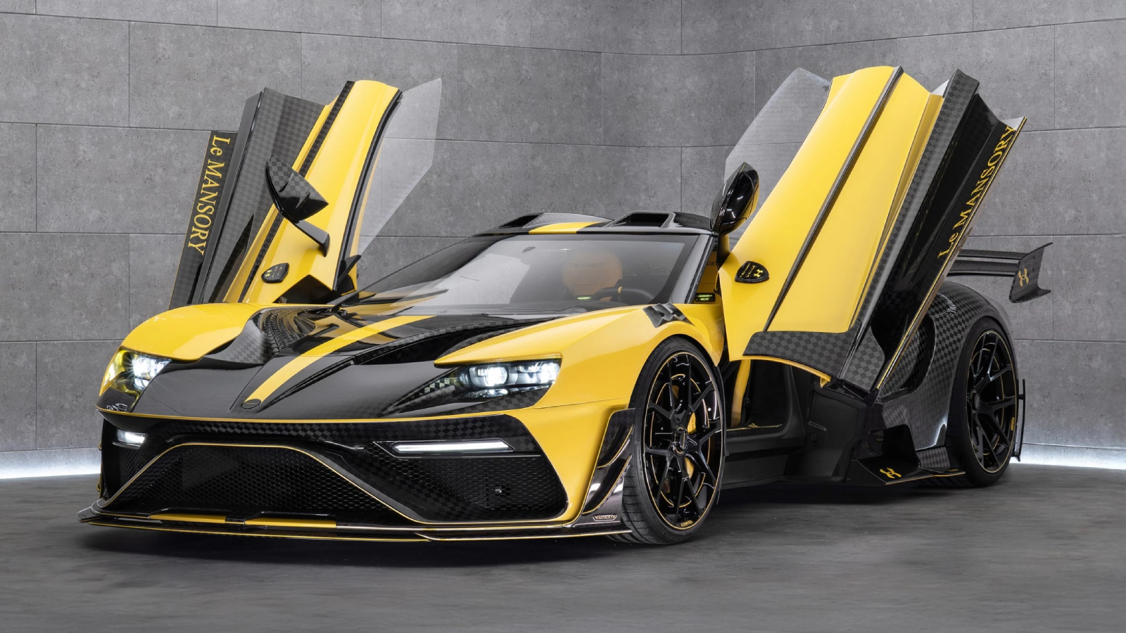 Ford GT整車Stephen Curry化，Mansory攜手Under Armour競技改 | 地球黃金線