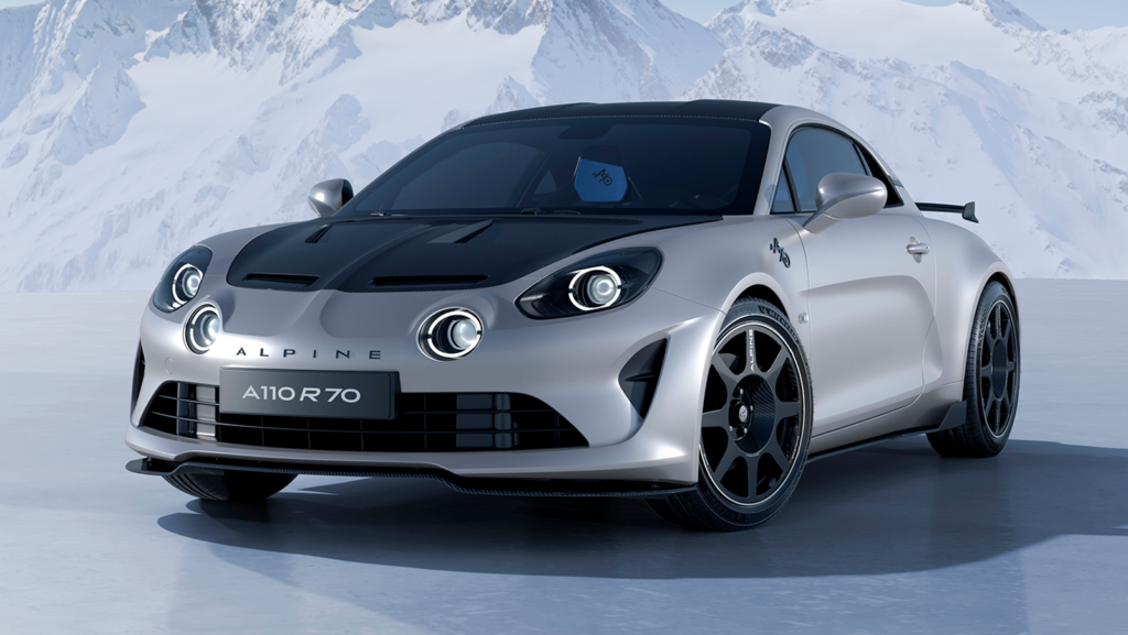 限量770台的A110 R 70登場，Alpine電氣化前再亮相全新A110 GTS | 地球黃金線