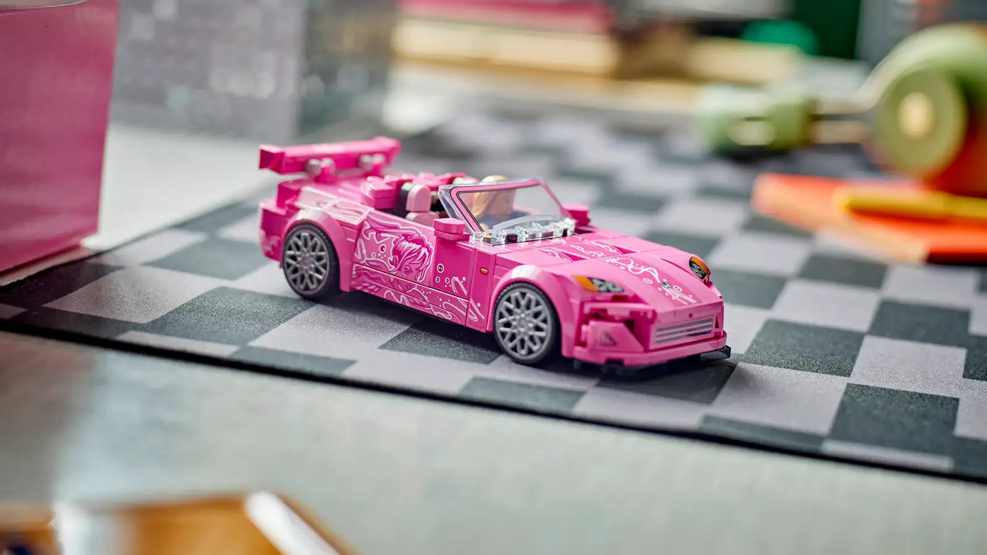 樂高全新玩命關頭系列小汽車，粉紅Honda S2000將於今年6月上市 | 地球黃金線