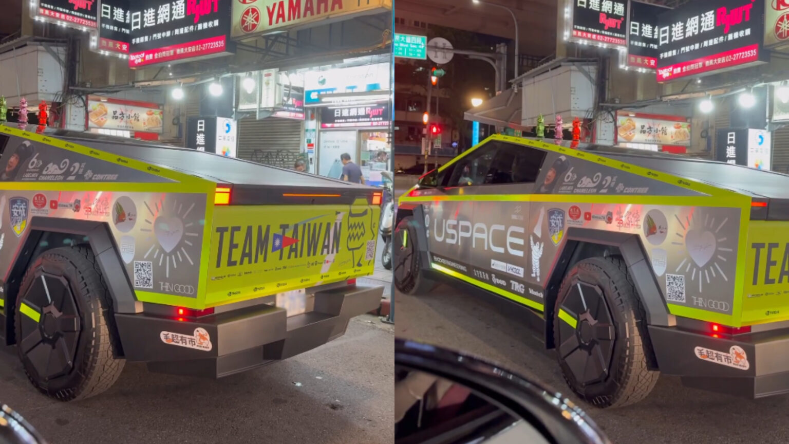 Cybertruck現蹤台北街頭，特斯拉電動皮卡國內出沒掀網友暴動 | 地球黃金線