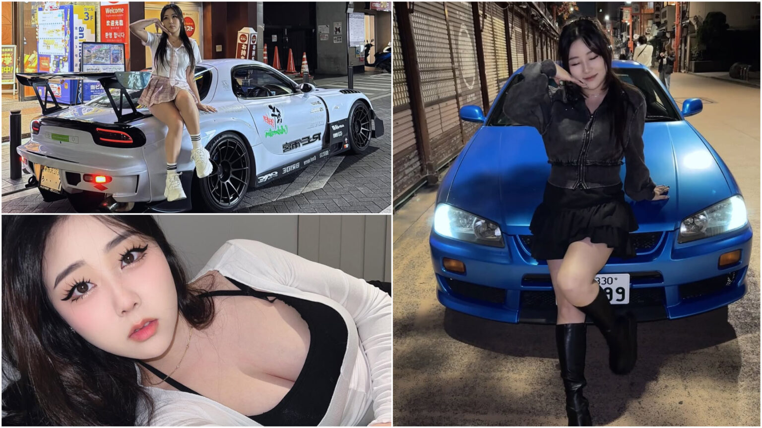 模仿GT-R渦輪聲的hanavocado是誰？韓裔網紅成新一代GTR女神！ | 地球黃金線