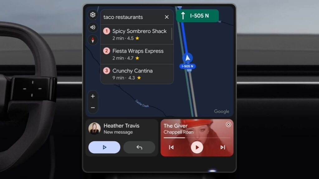 Google預告Android Auto將導入Gemini語音助理，未來開車可跟AI聊天 | 地球黃金線