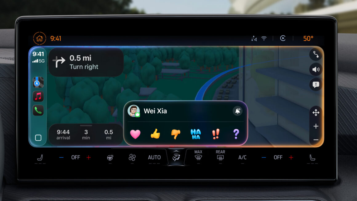 蘋果WWDC25發表iOS 26，CarPlay導入小工具還能一鍵回訊息 | 地球黃金線