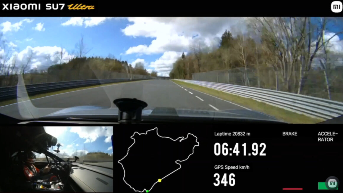 SU7 Ultra獲最速量產電動車頭銜，寫下7分04秒957紐北圈速 | 地球黃金線