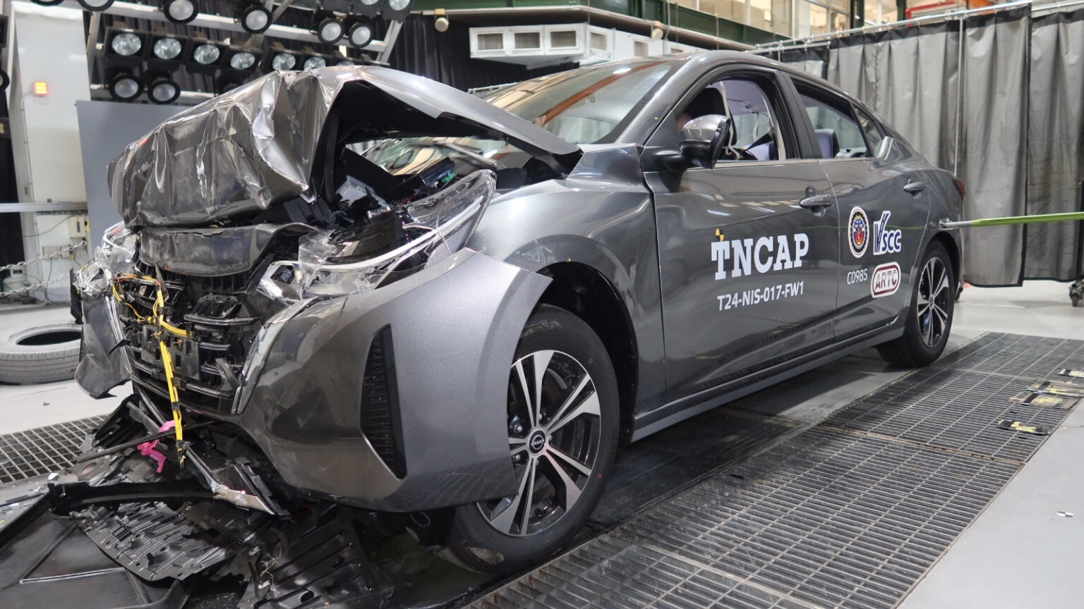 TNCAP公布Vios及Sentra受測星等，9月再公布Town Ace跟HS成績 | 地球黃金線