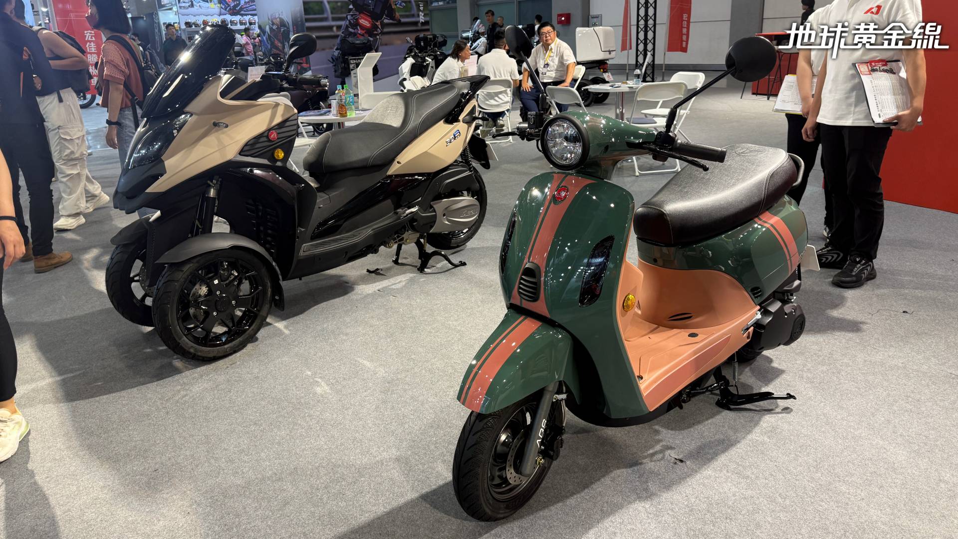 宏佳騰更換新識別與命名Aeontek！4款油車與電動新車強勢齊發 | 地球黃金線