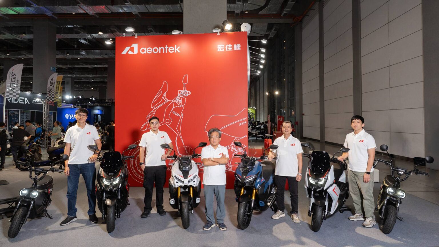 宏佳騰更換新識別與命名Aeontek！4款油車與電動新車強勢齊發 | 地球黃金線