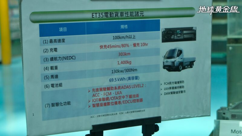 中華3.5噸電動貨車「ET35」量產下線！國產率超過9成、生產線首度曝光 | 地球黃金線