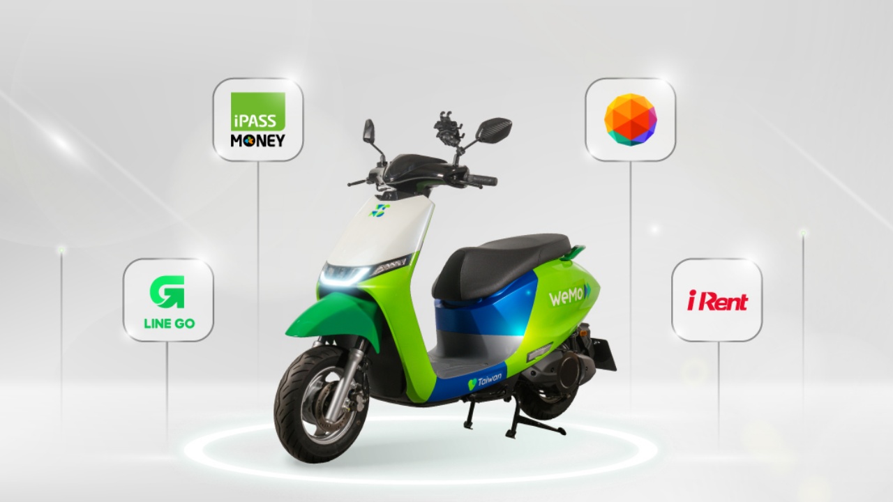 WeMo跨界合作台灣大、LINE GO、iPASS MONEY與iRent，全面升級共享移動服務 | 地球黃金線