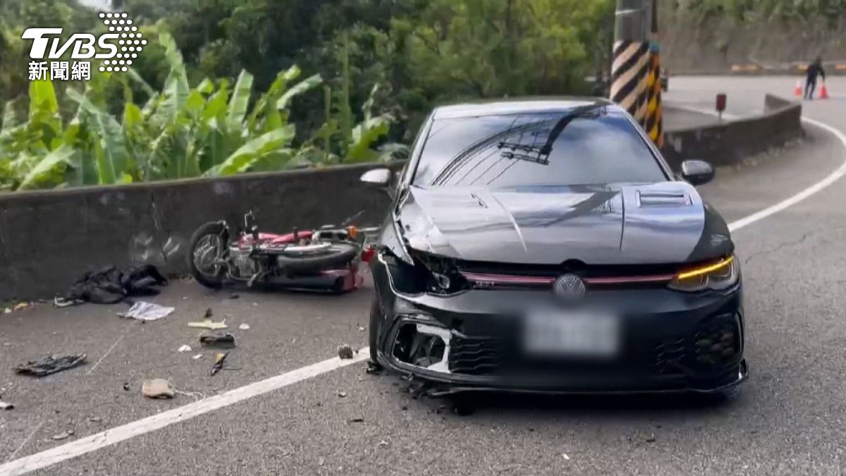 22歲男駕駛福斯Golf GTI打滑衝對向，苗栗台3線撞飛19歲騎士 | 地球黃金線