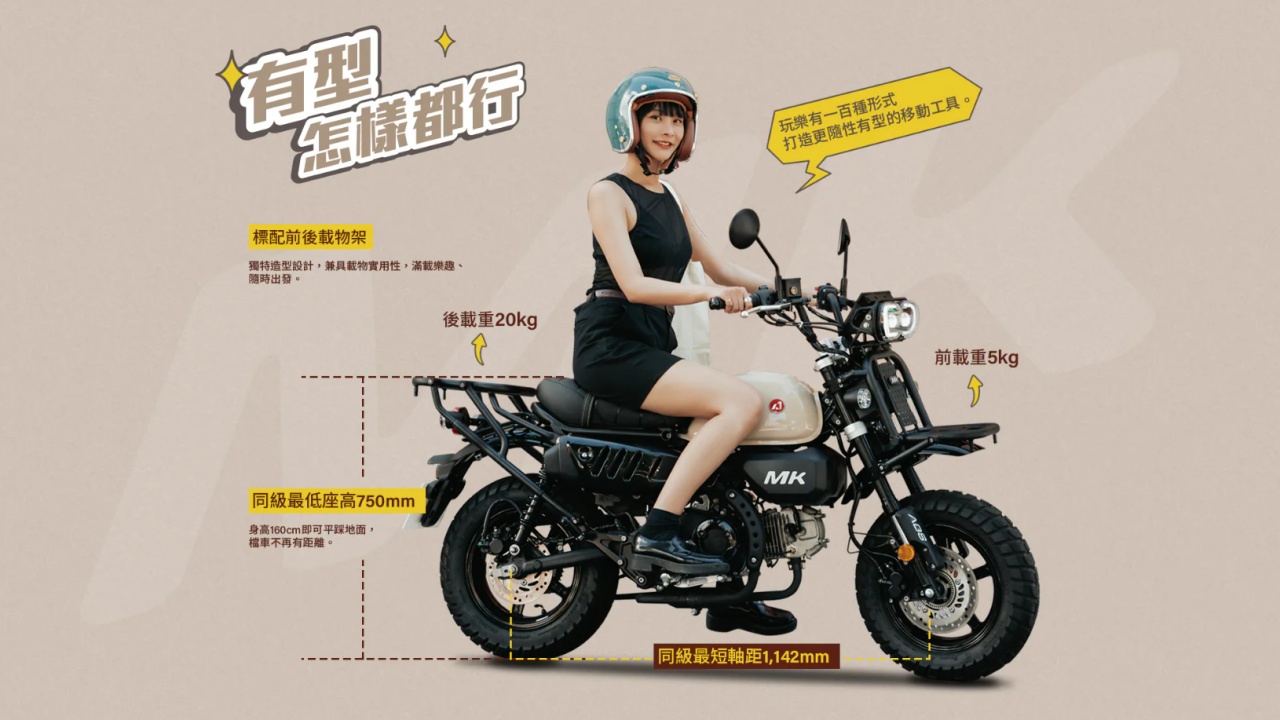 宏佳騰MK150開價9.8萬元，搶攻多功能跨界輕檔車市場 | 地球黃金線
