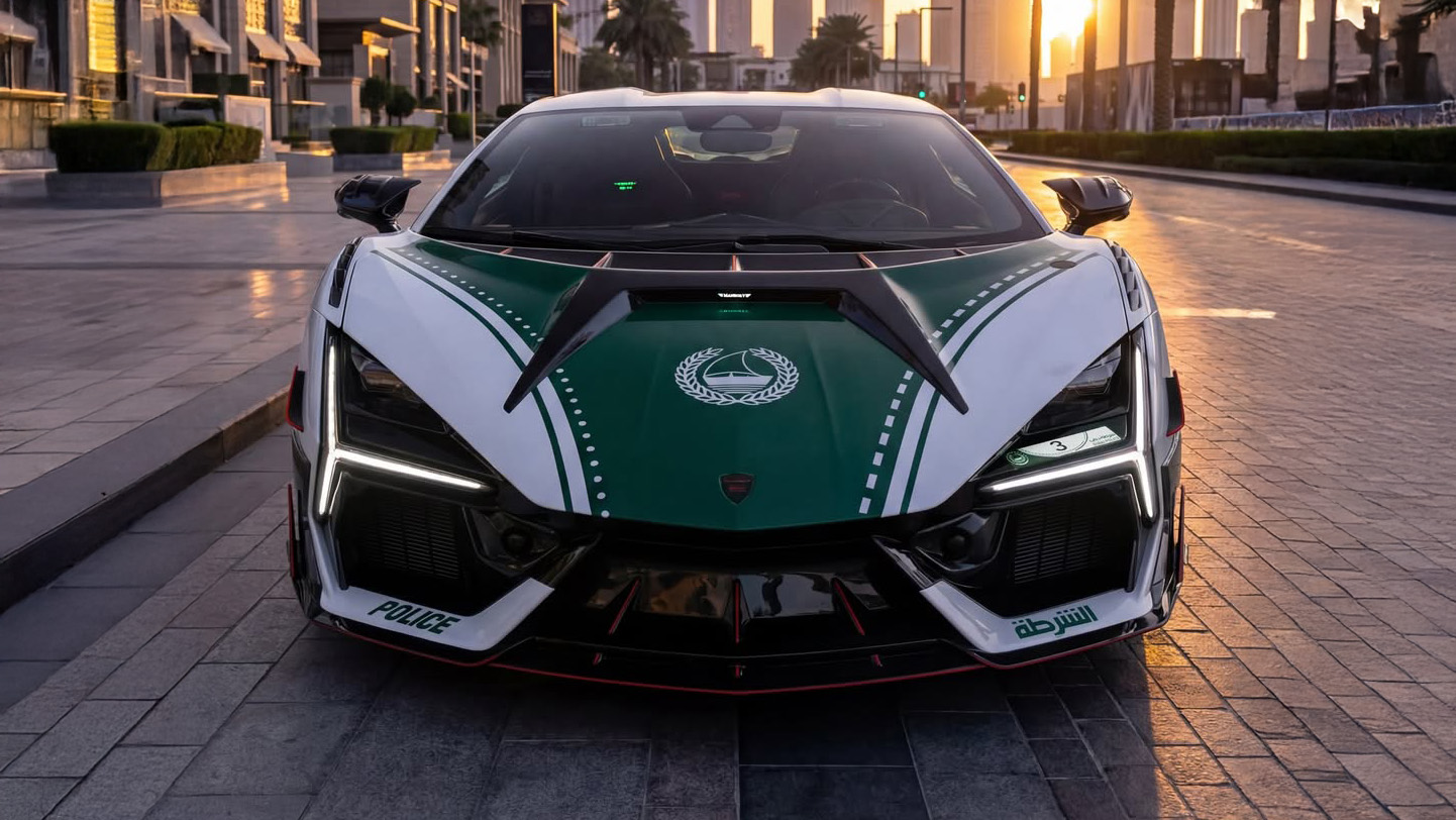 1000匹警車到位！杜拜警再納入Mansory版本Lamborghini Revuelto | 地球黃金線